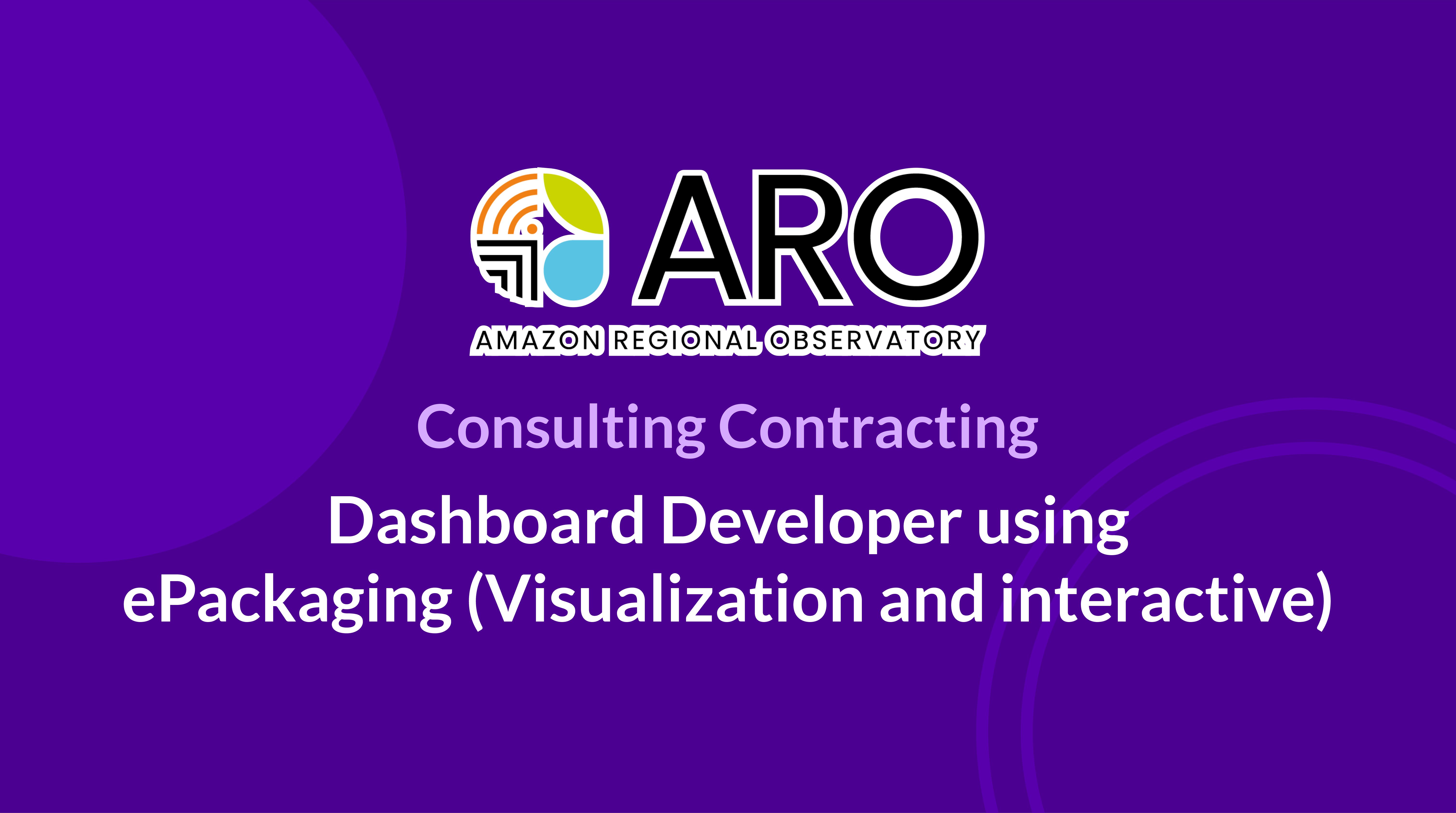 Short Term Consultant Dashboard Developer Using Epackaging Visualization And Interactive Otca