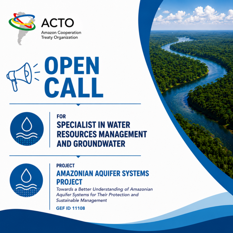 ACTO Opens Call for Water Resources and Groundwater Management ...